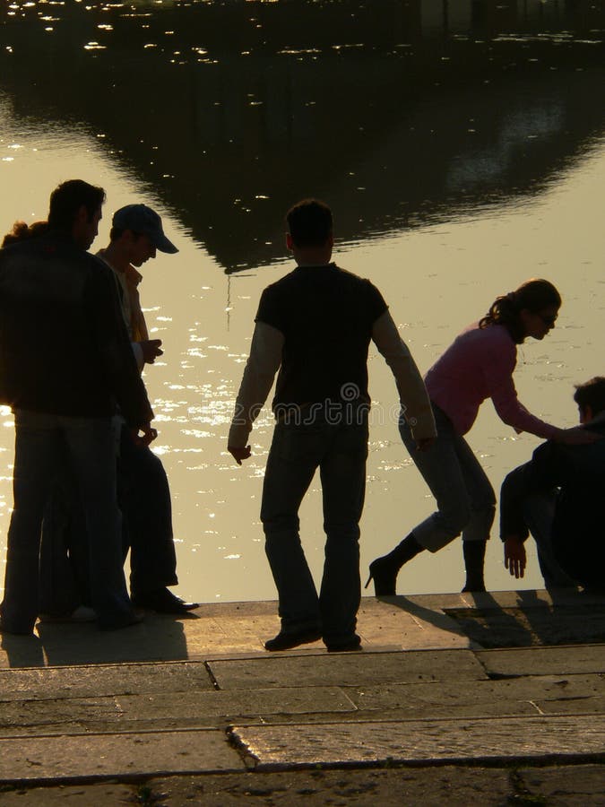 People with shadows stock vector. Illustration of playing - 2568426