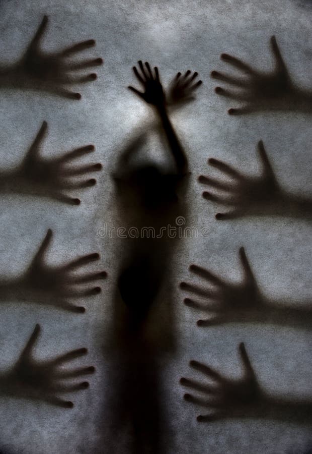 People shadows stock photo. Image of horror, gesture - 35573018