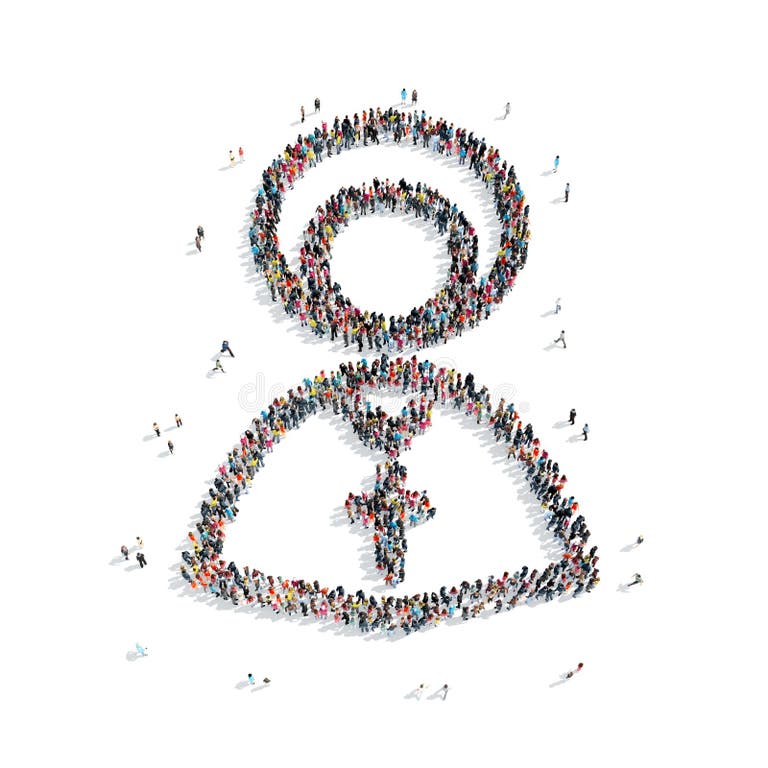 People in the Shape of a Nun, Religion Stock Photo - Image of faith ...