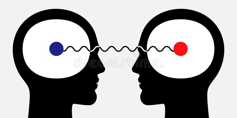 People Sharing Ideas and Thoughts. Human Communications Concept Vector ...