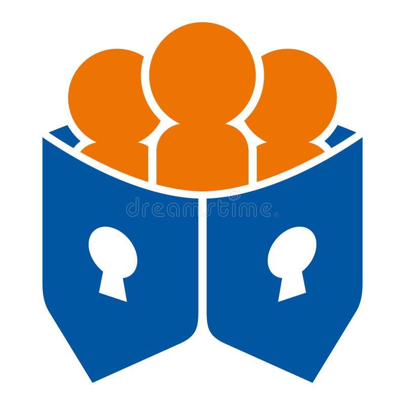 People Shield Logo Design Template 1 Stock Vector - Illustration of ...