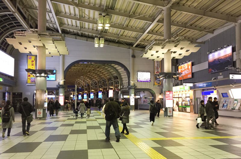 People at the Shinjuku Station in Tokyo, Japan Editorial Stock Photo ...