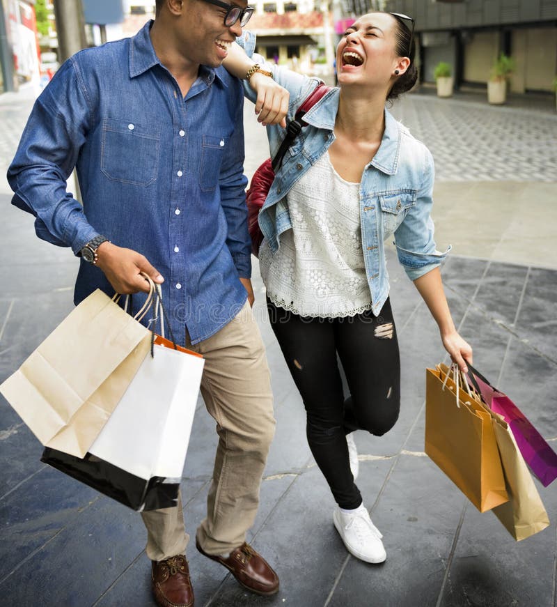 People Shopping Spending Customer Consumerism Concept Stock Image ...