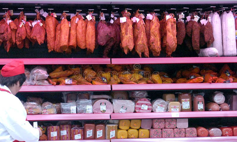 People Shopping in Supermarket Store. Editorial Image - Image of inside ...