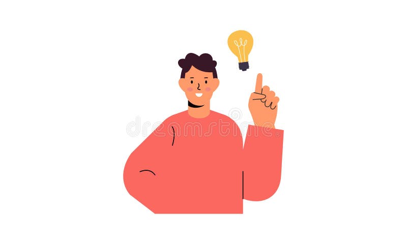 People Shows Gesture of a Great Idea Creativity Thinking Concept Stock ...