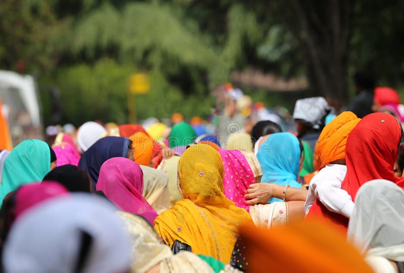 People Sikh with Headscarf during the Event Stock Image - Image of ...