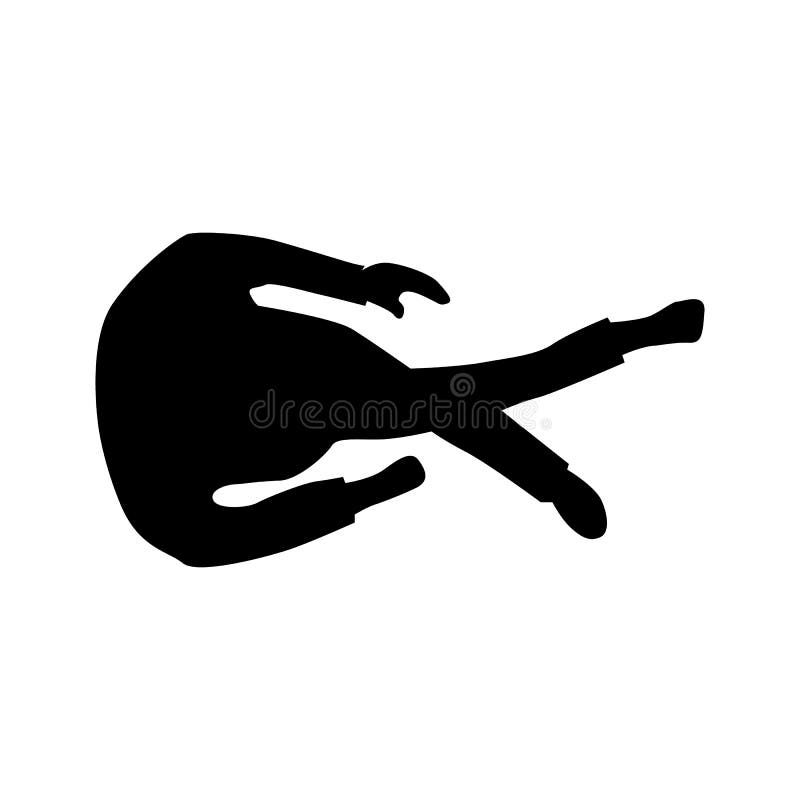 People Silhouette. View from Above Stock Vector - Illustration of view ...