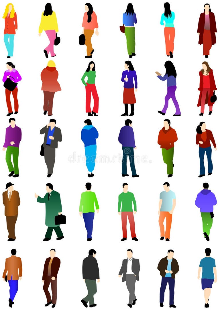 People Colors Shapes Stock Illustrations – 14,916 People Colors Shapes ...