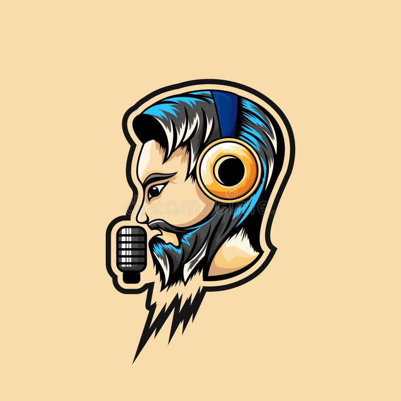 People singing logo stock vector. Illustration of design - 242013909