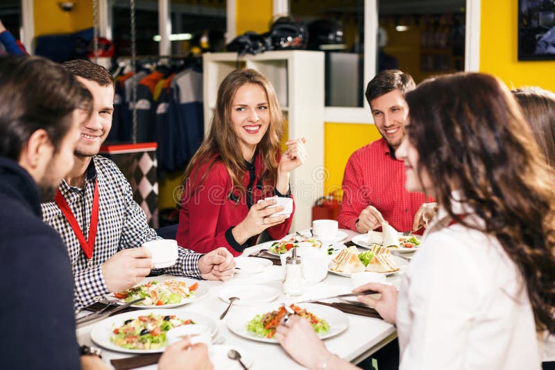 People Sitting at the Banquet Table Stock Photo - Image of dining ...