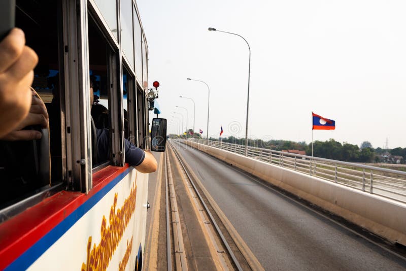 People Sitting on Seat in Back View on the Bus. Stock Image - Image of ...