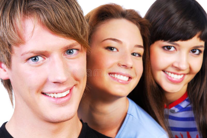People with the Smile on Face Stock Photo - Image of pretty, smile: 7221122