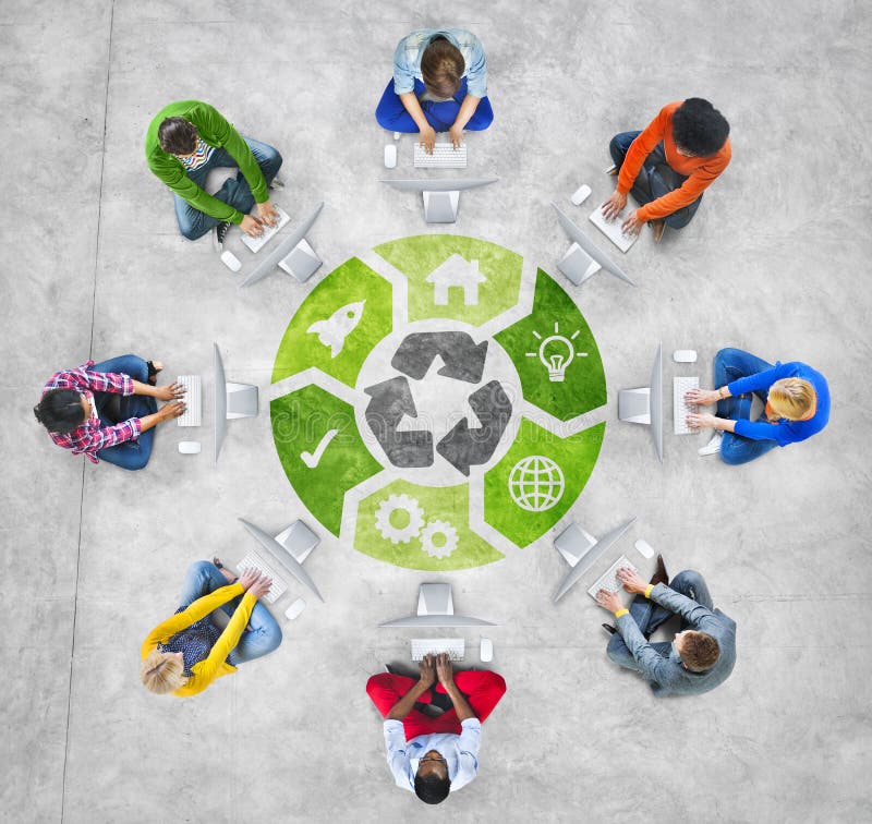 People Social Networking and Environmental Concept Stock Image - Image ...