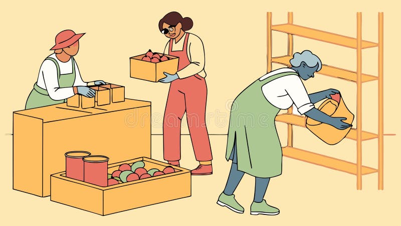 People Sorting and Packing Fresh Produce, Efficient Supply Chain ...