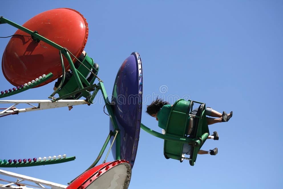 People spinning stock photo. Image of height, lights, attraction - 2841804