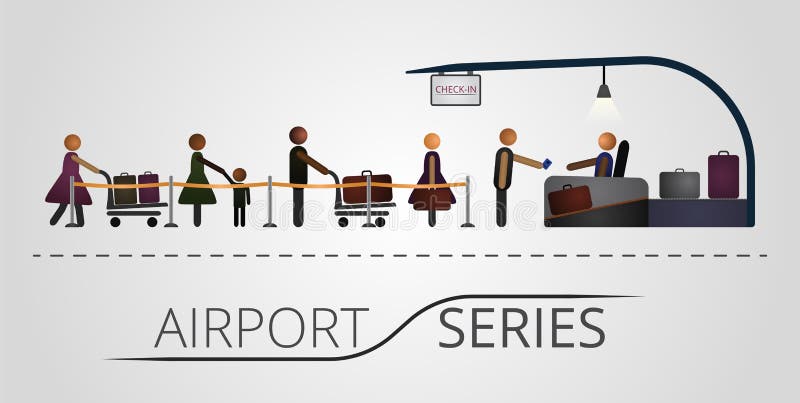 Registration Line People Stock Illustrations – 1,815 Registration Line ...