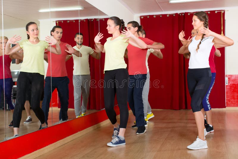 People Street Dancing in Studio Stock Photo - Image of male, health ...