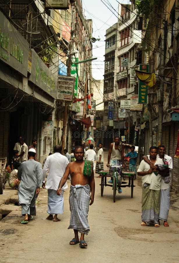 People on the Streets of Dhaka Editorial Stock Photo - Image of city ...