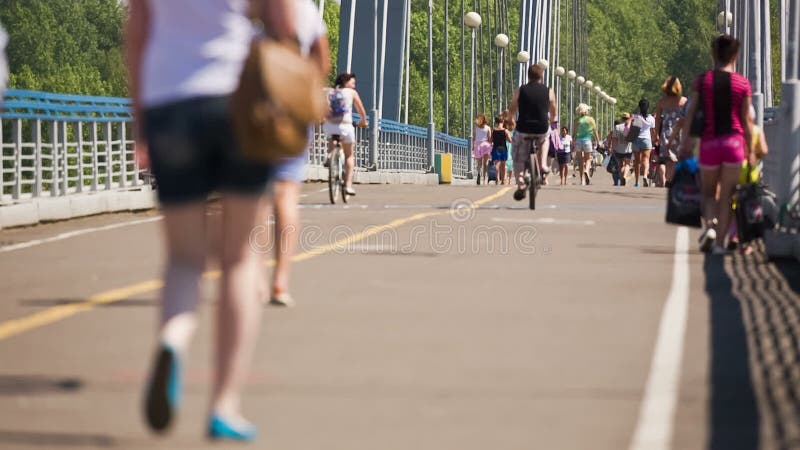 People Strolling stock video. Video of strolling, crowd - 42582591