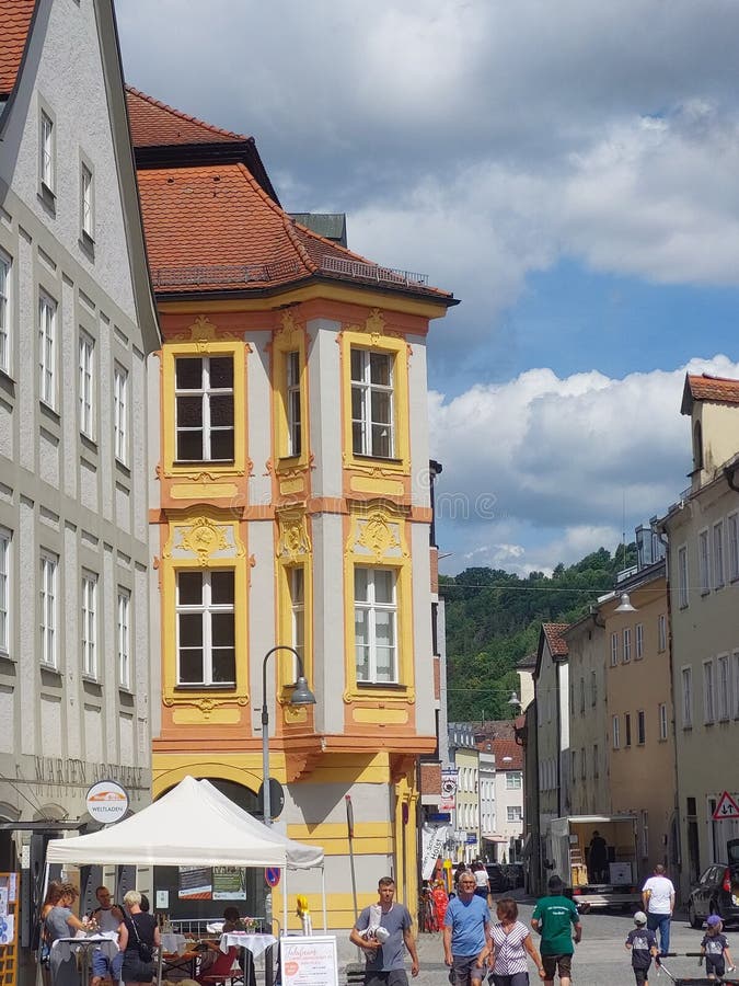 People in a Sunny Gorgeous City in Eichstätt Editorial Stock Image - Image of eichsttt, gorgeous ...
