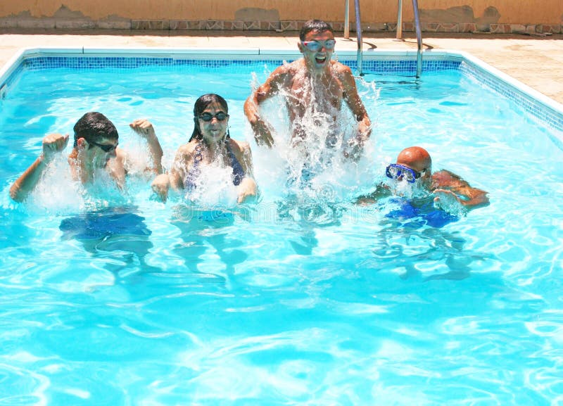 People in swimming pool stock photo. Image of beauty - 20447170