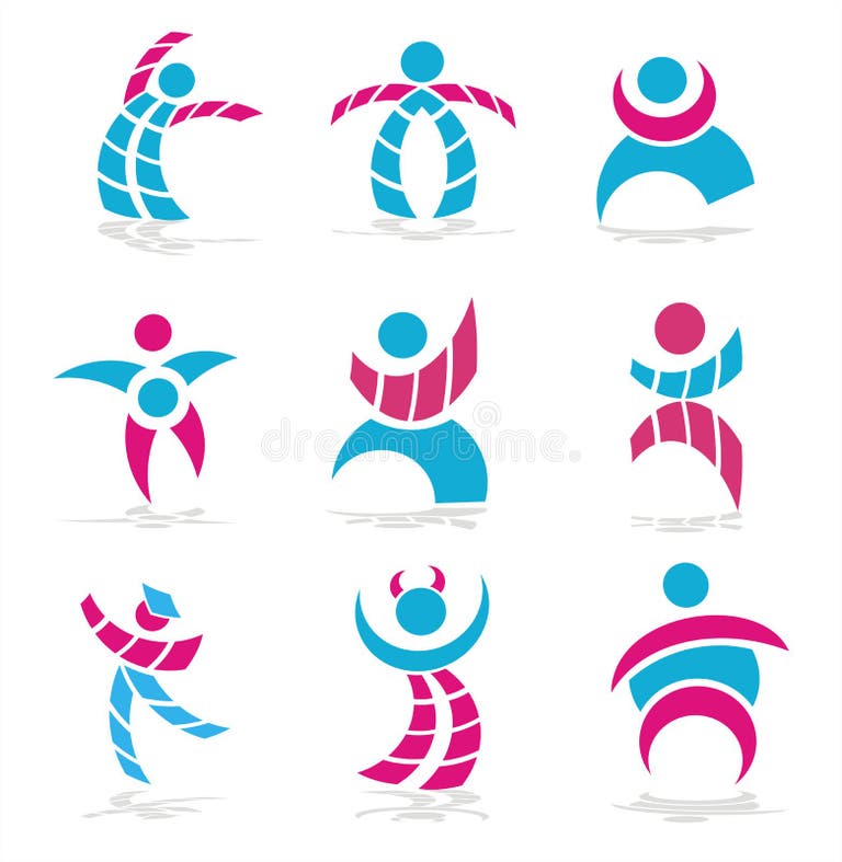 Design Elements Symbols People Stock Illustrations – 14,188 Design ...