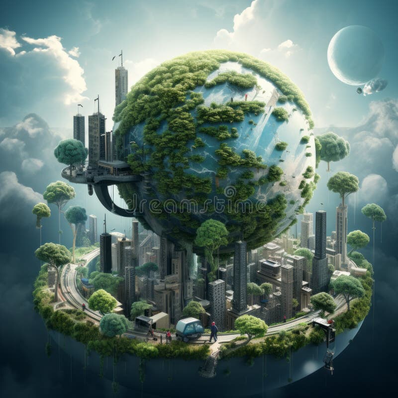 8-bit Miniature Earth Pixel. Globe in Pixel Art Stock Illustration ...