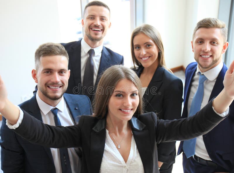 People taking selfie stock image. Image of smiling, success - 82756305