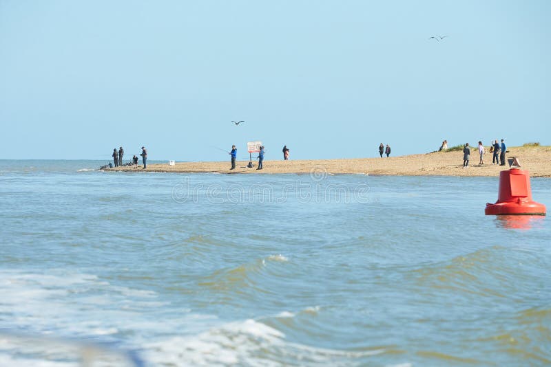 People Taking a Walk on the Sea Beach. Editorial Photo - Image of beach ...