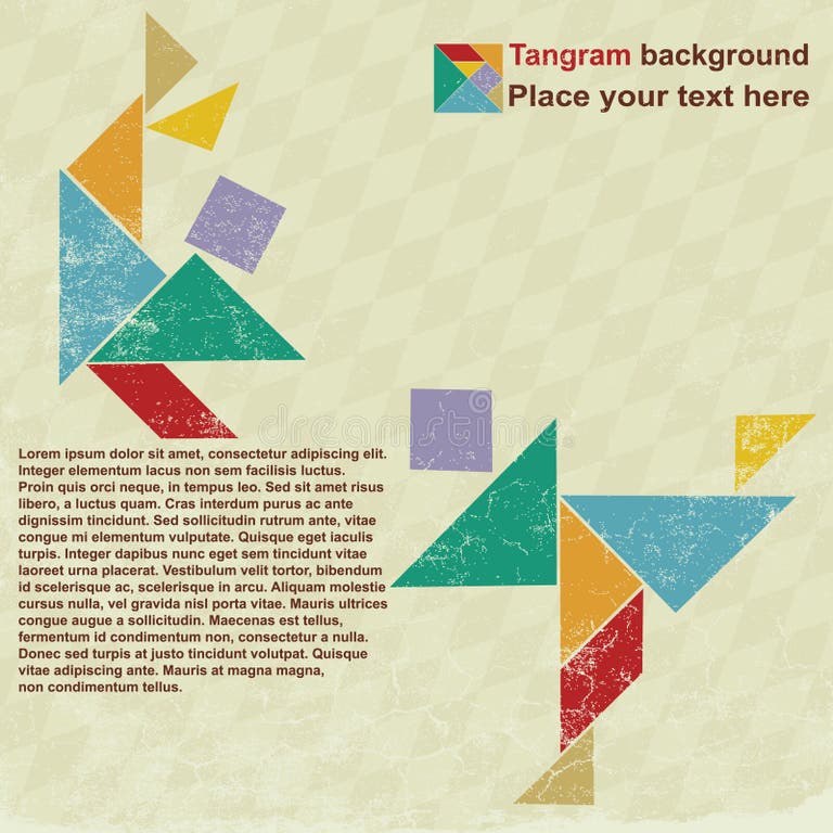 Tangram Poster Stock Illustrations – 80 Tangram Poster Stock ...