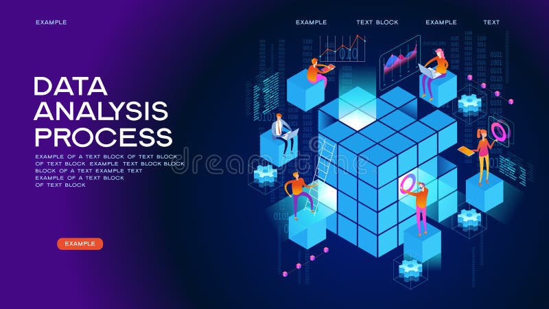 Data Visualization Isometric Concept Banner Stock Vector - Illustration ... Data Visualization Isometric Concept Banner Stock Vector - Illustration ...