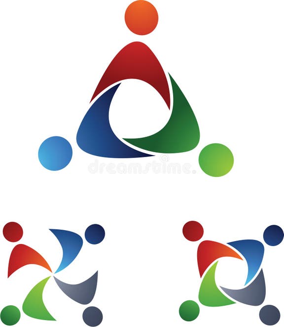 People Team Symbols stock illustration. Illustration of human - 13508168