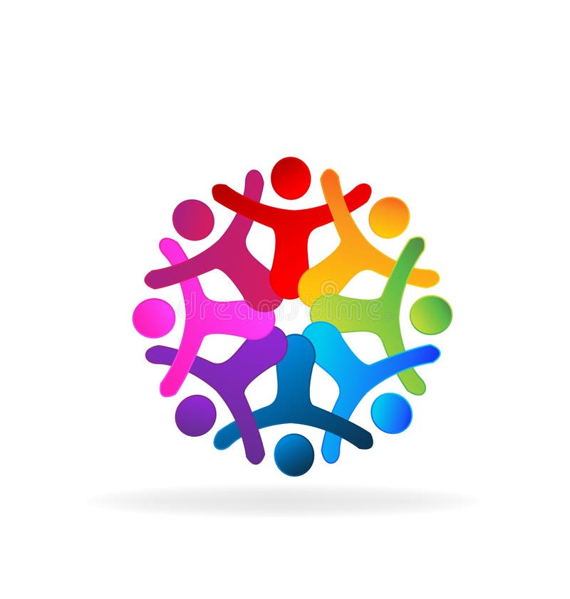 People Holding Hands Rainbow Stock Illustrations – 859 People Holding ...