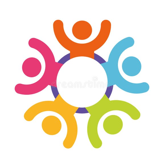 People teamwork unity stock vector. Illustration of coworking - 322562160