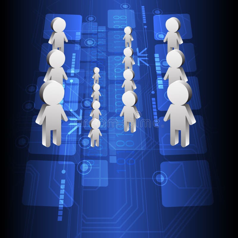 Background People Technology Stock Illustrations – 503,011 Background ...