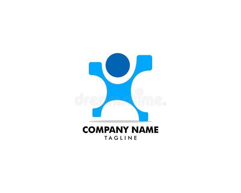 Set of People Technology Logo Template Design Vector Stock Vector ...