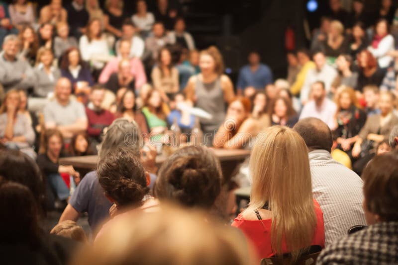 Theater auditorium stock photo. Image of event, crowd - 47927128
