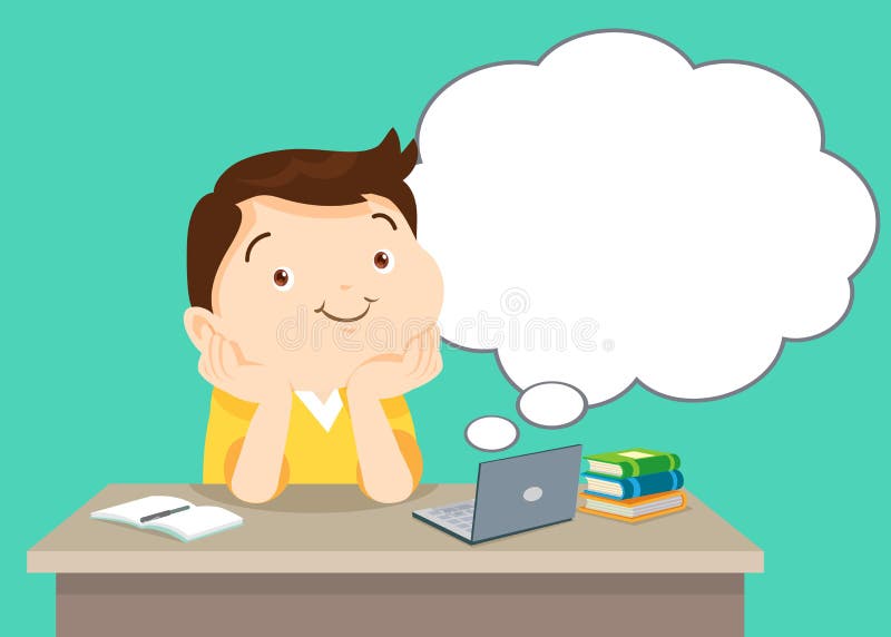 People Thinking Sitting and Rest Chin in Hands 13 Stock Vector ...