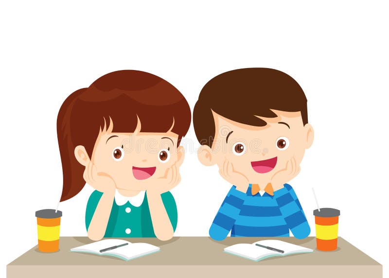 People Thinking Sitting and Rest Chin in Hands 28 Stock Illustration ...