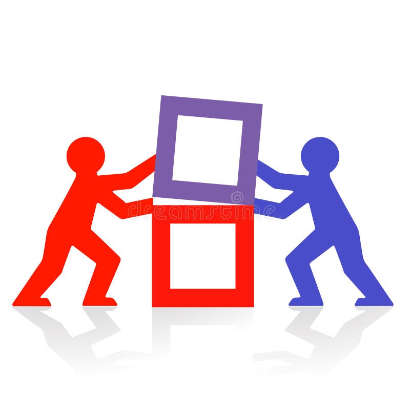 People to stack stock vector. Illustration of packaging - 12920590