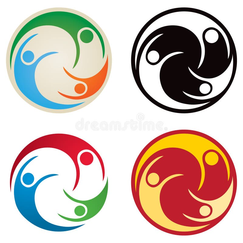 People Together Logo stock vector. Illustration of company - 28614069