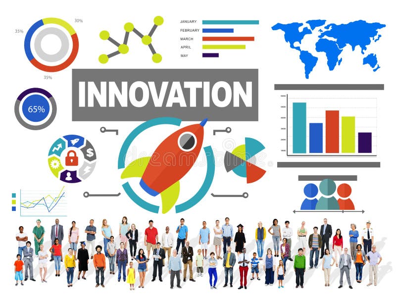 Time To Think Big Clock Creativity Innovation Brainstorming Stock ...