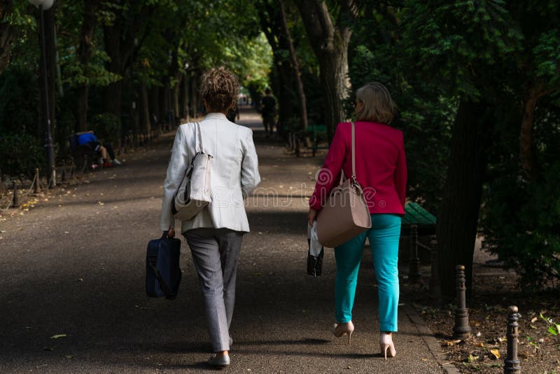 People and Tourist Wander in the Park. Bucharest, Romania, 2022 ...