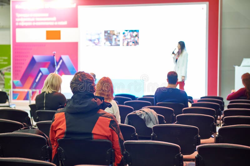 People in training lecture editorial stock photo. Image of lecturer ...