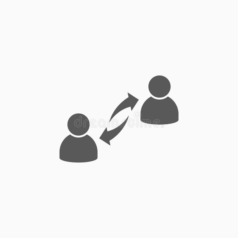 People Transfer Icon, People, Transfer, Human Resource, Business Stock ...
