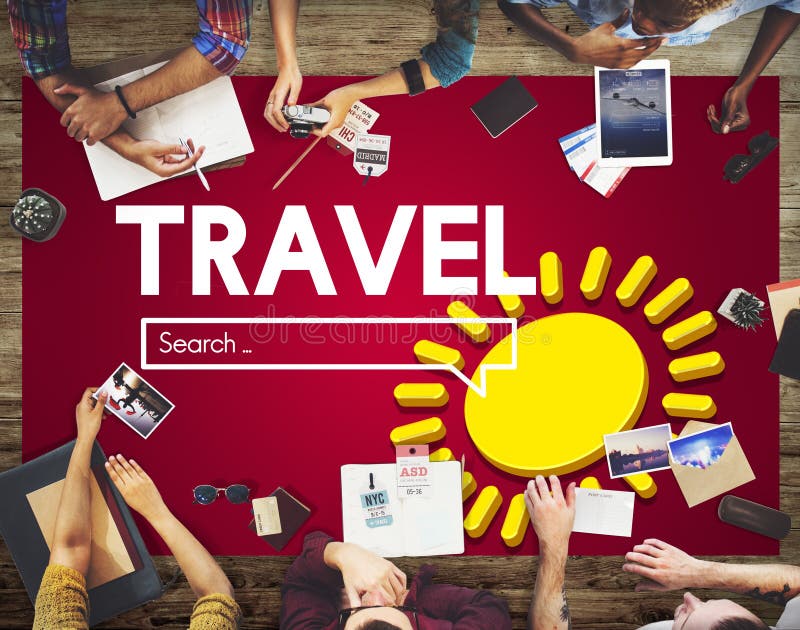 People Travel Adventure Explore Exploration Concept Stock Photo - Image ...