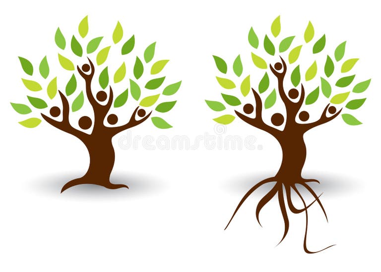 People Tree Root Stock Illustrations – 2,397 People Tree Root Stock ...