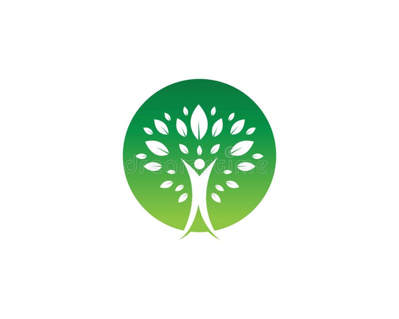 People Tree Logo Design Vector Icon Stock Vector - Illustration of logo ...
