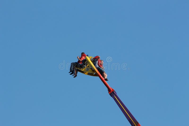 People Tumbling on Attractions in the Park Editorial Stock Image ...