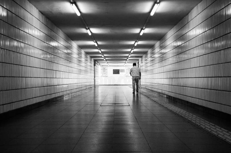 People in Underground Passage Editorial Image - Image of passage ...